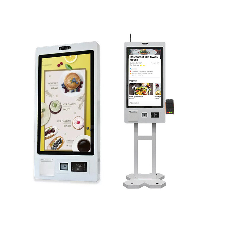 32 인치 식료품류 각자 계산대는 간이 건축물 지불 주문을 기계로 가공합니다